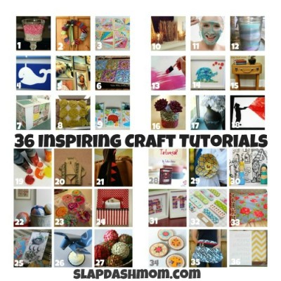 36 Inspiring Craft Tutorials