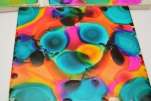 DIY Alcohol Ink Tiles {Tutorial}