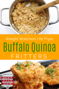 Buffalo Quinoa Fritters Recipe
