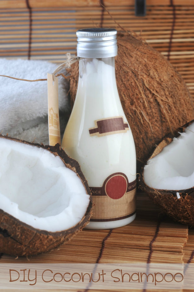 How to Make Coconut Shampoo