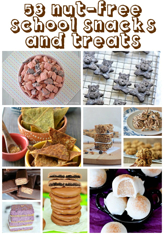 Nut Free School Snacks and Treats
