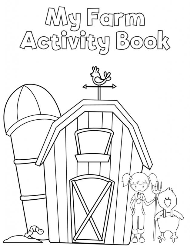 Free Preschool Farm Animal Printables - Slap Dash Mom