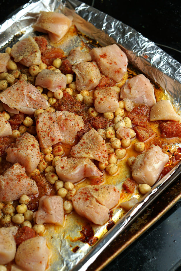 Chicken and Pasta Sheet Pan Meal - Slap Dash Mom