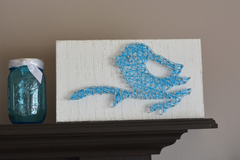 DIY Bird String Art - Slap Dash Mom