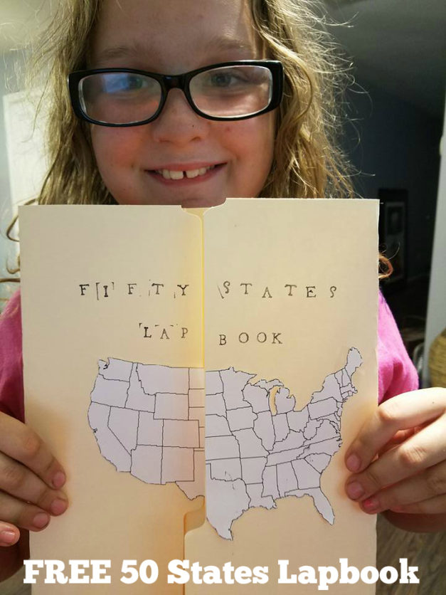 Free 50 States Lapbook Resources and Printables - Slap Dash Mom