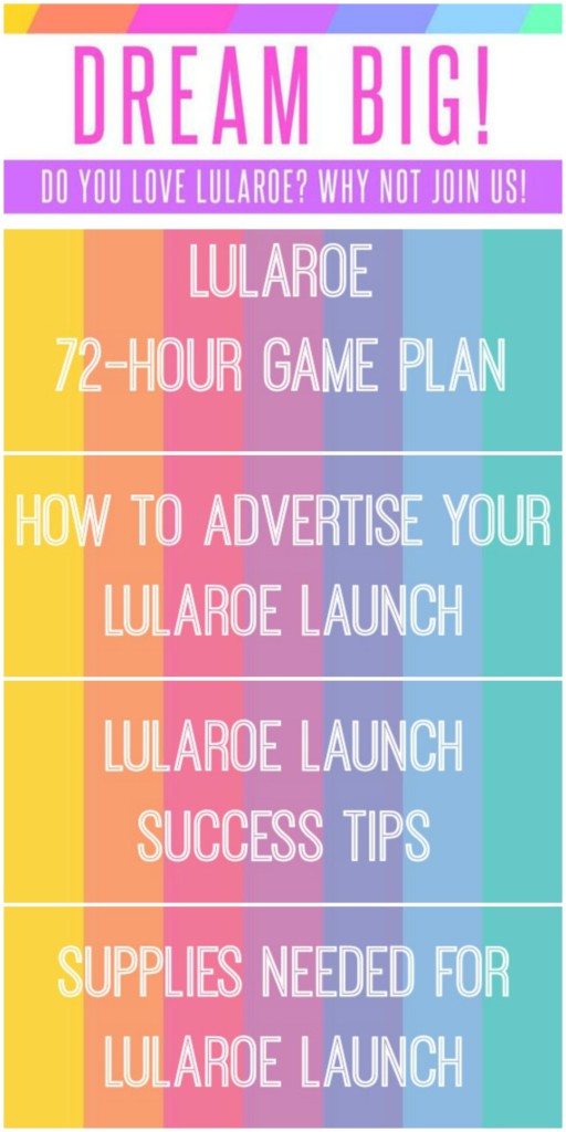 How to Have a Successful LuLaRoe Launch - Slap Dash Mom