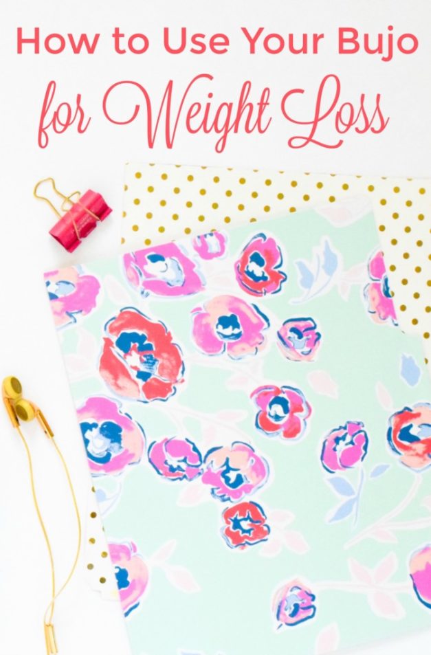 Bullet Journal for Weight Loss: Layout Ideas + FREE Printable - Slap ...