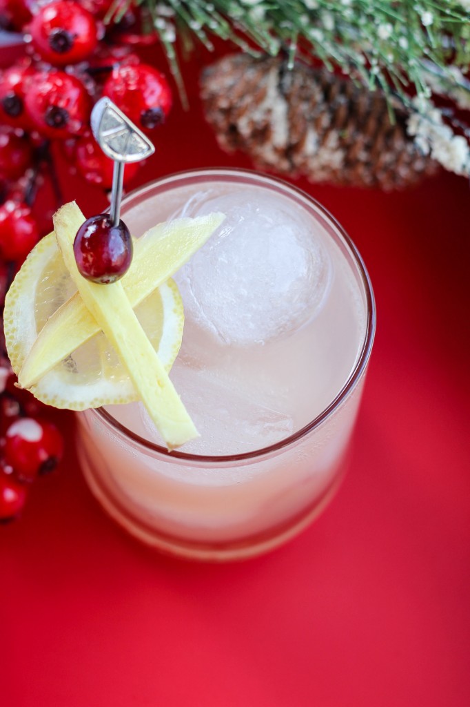 Grapefruit Ginger Lemonade Mocktail - Slap Dash Mom