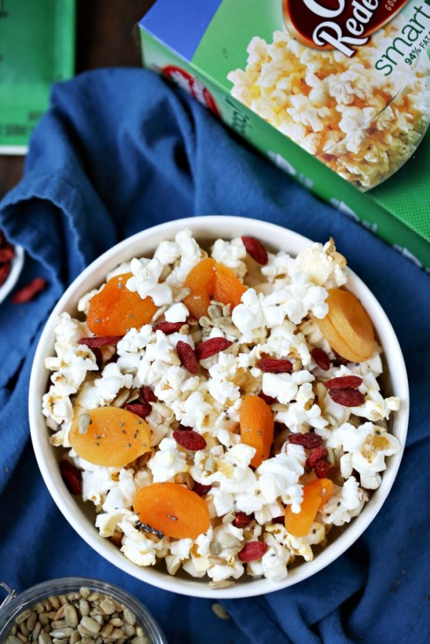 Healthy Trail Mix with Popcorn - Slap Dash Mom