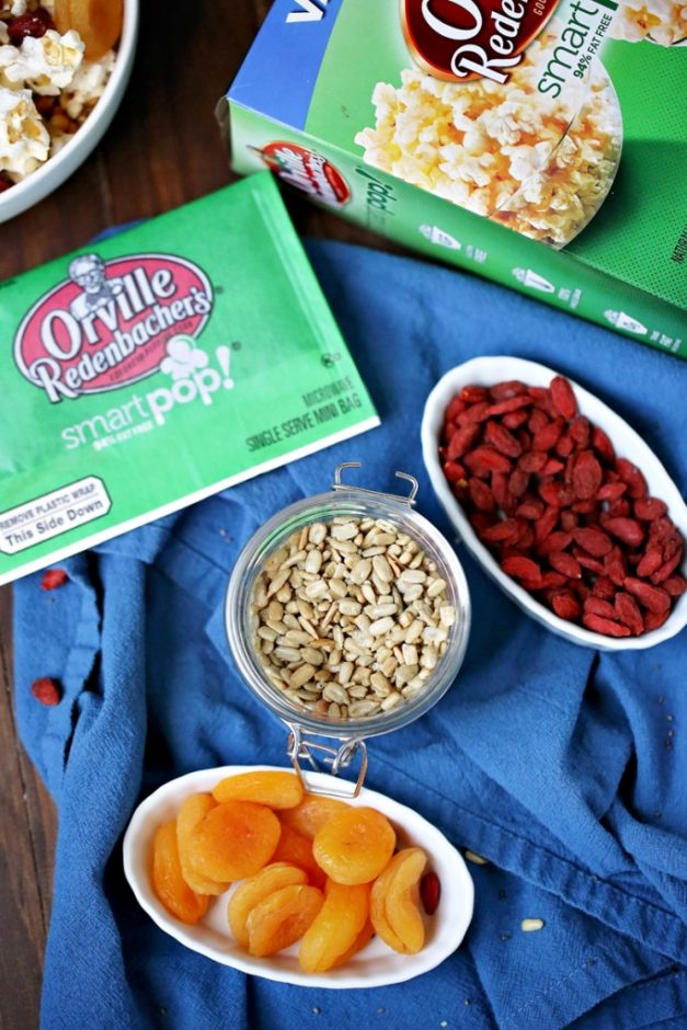 Healthy Trail Mix with Popcorn - Slap Dash Mom