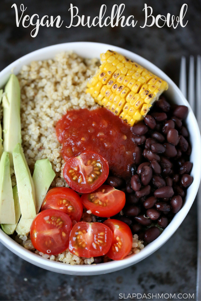 Quinoa Buddha Bowl (Vegan) - Slap Dash Mom
