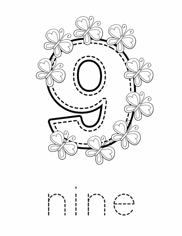 Free Preschool Number Printables - Slap Dash Mom