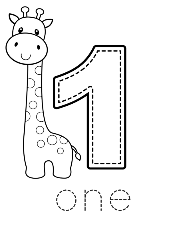 Free Preschool Number Printables - Slap Dash Mom