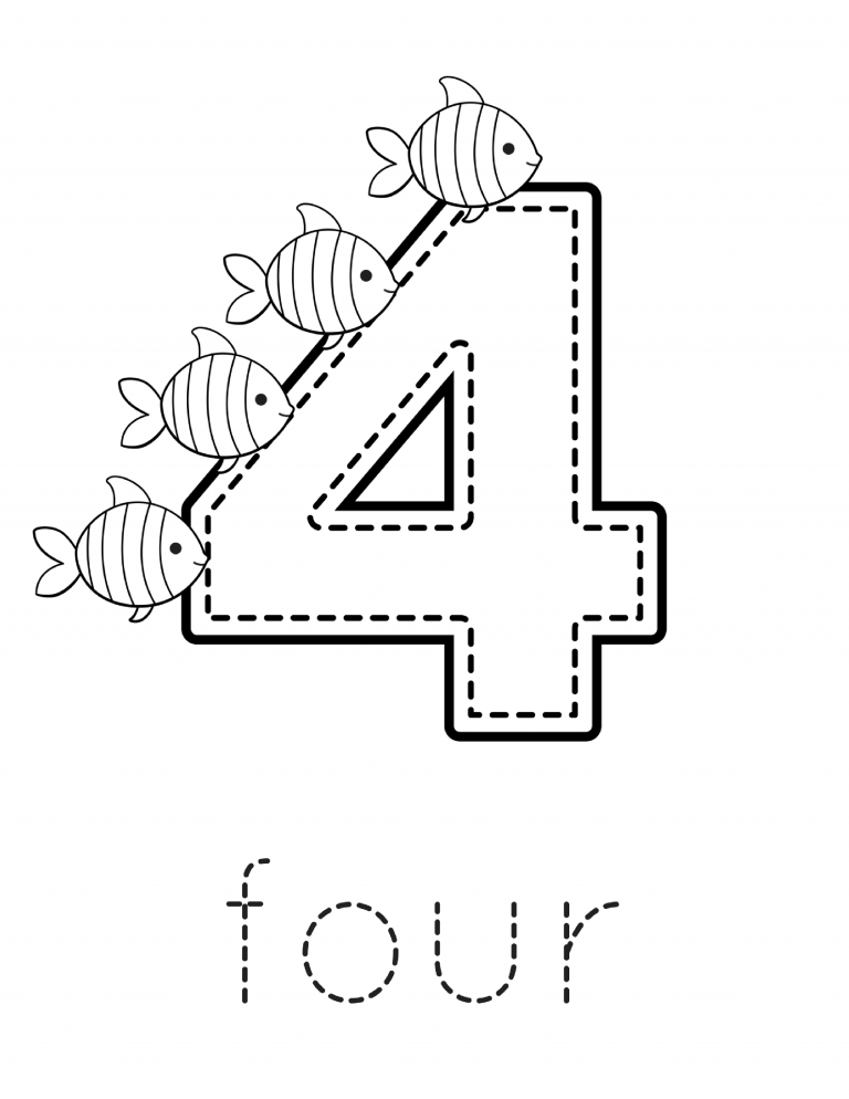 Free Preschool Number Printables - Slap Dash Mom