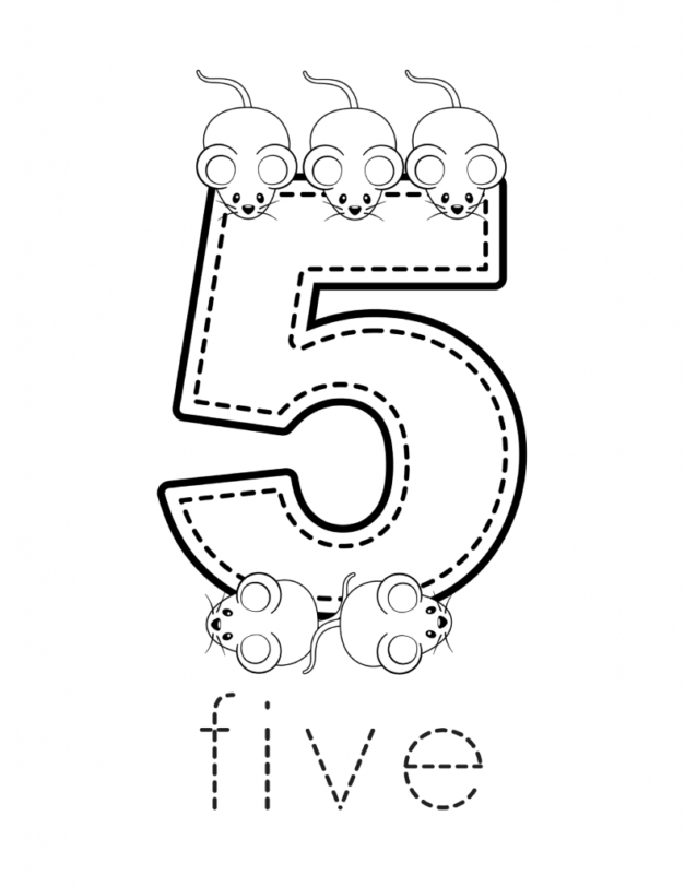 Free Preschool Number Printables - Slap Dash Mom