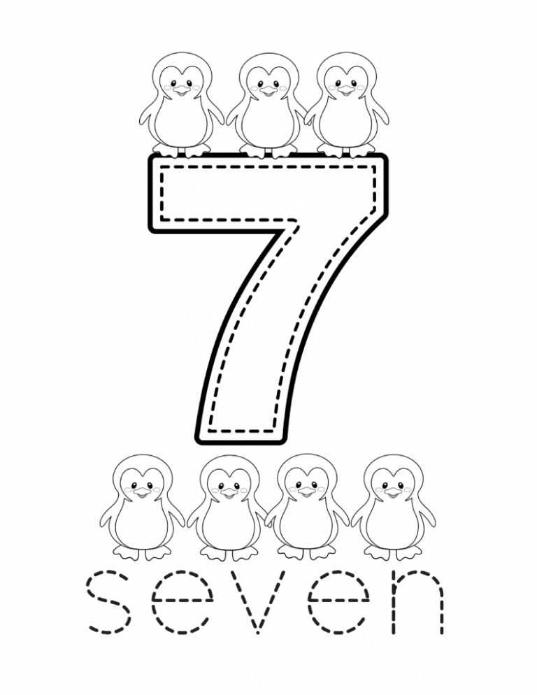 Free Preschool Number Printables - Slap Dash Mom