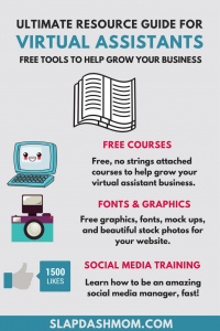 Ultimate Virtual Assistant Resource List - Slap Dash Mom