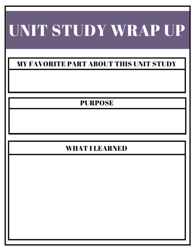 Free Unit Study Planner (for All Grades!) - Slap Dash Mom
