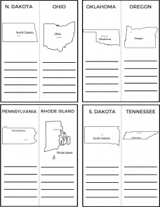 Free 50 States and Capitals Printable Workbook - Slap Dash Mom