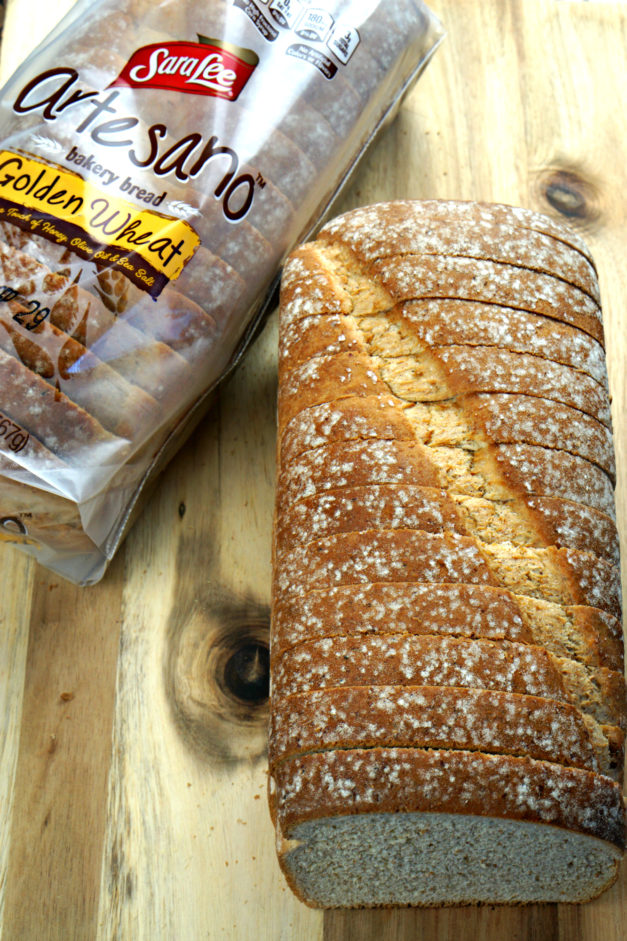 Leftover Grilled Turkey Sandwich | Sara Lee Artesano Golden Wheat Bread ...