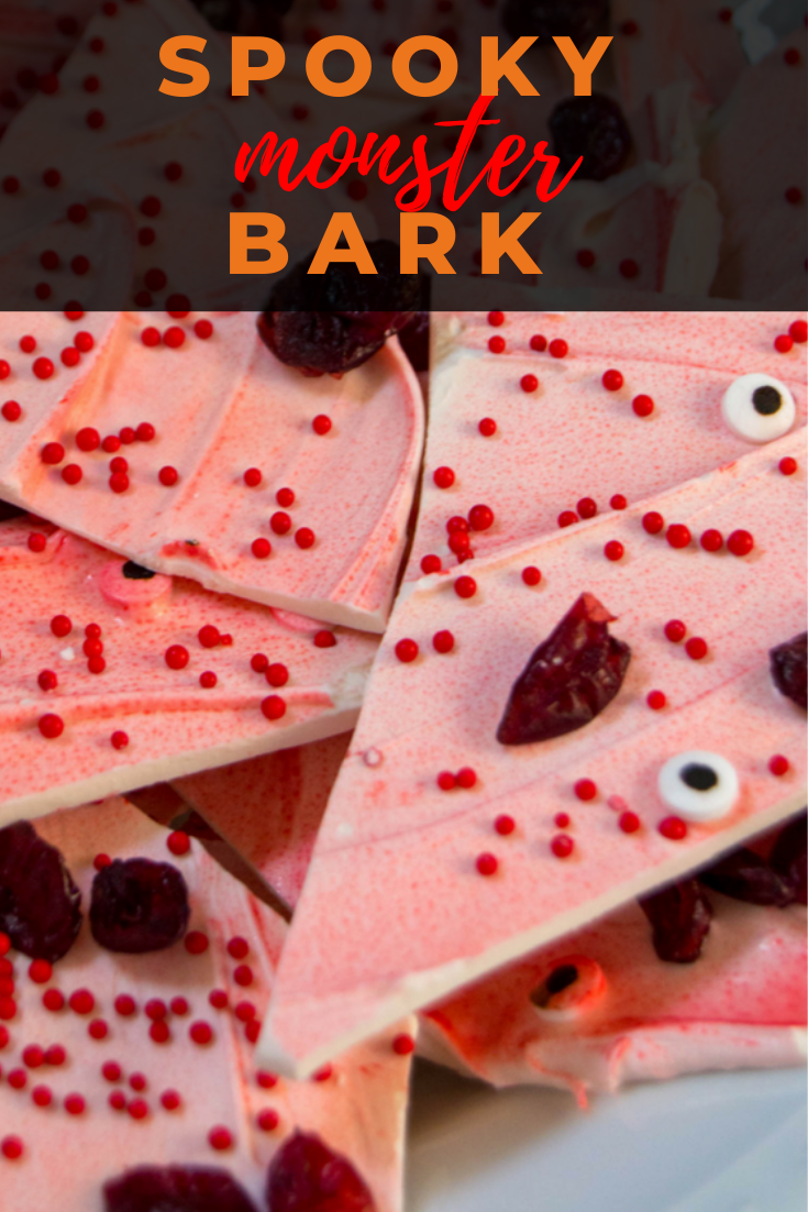 Bloody Monster Bark - Last Minute Halloween Treat | Slap Dash Mom