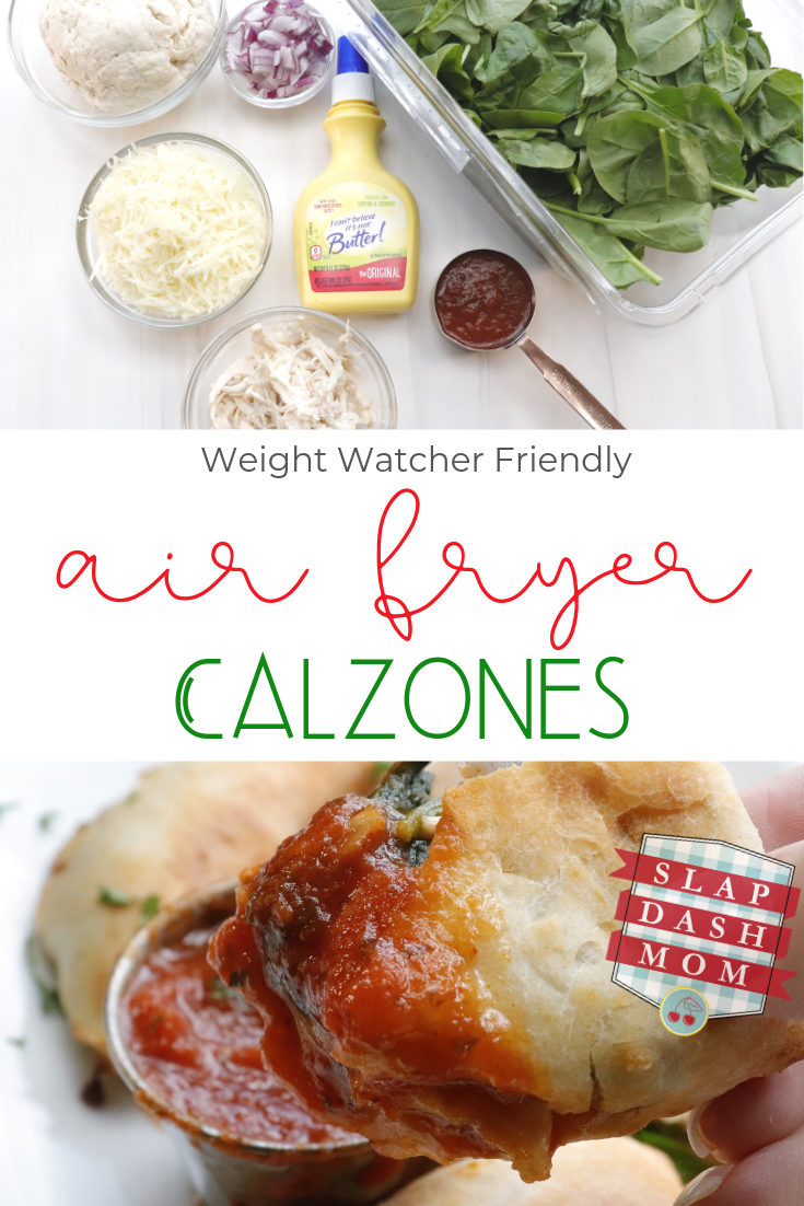 Air Fryer Calzones + Homemade Calzone Dough Recipe! - Slap Dash Mom