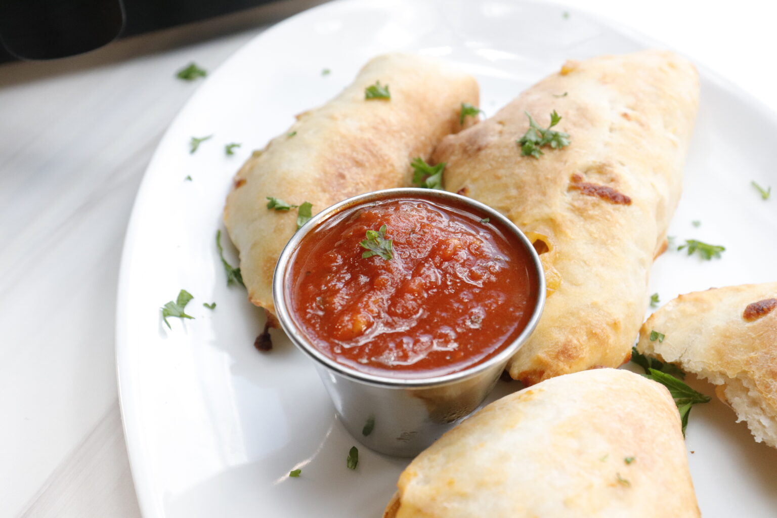 Air Fryer Calzones + Homemade Calzone Dough Recipe! - Slap Dash Mom