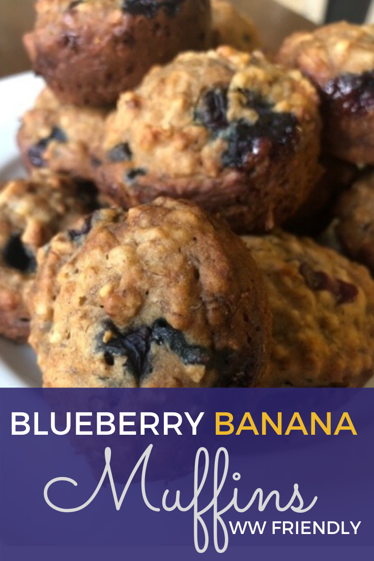 Blueberry Banana Muffins | Instant Pot | Oven | Air Fryer + VIDEO!