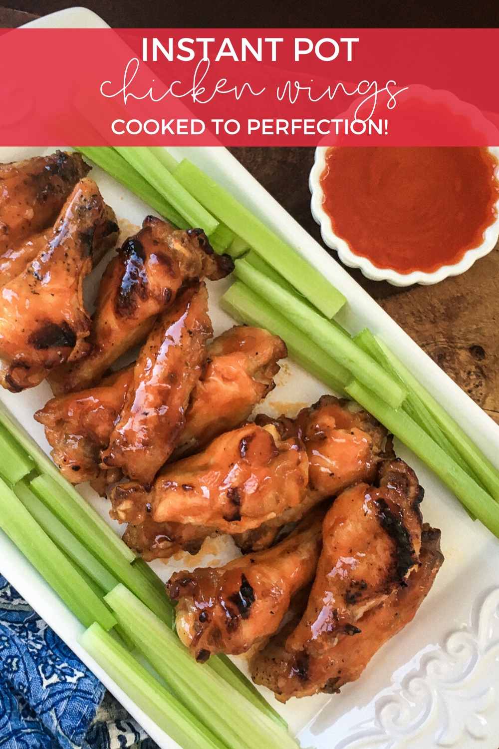 Pressure Cooker Chicken Wings - Perfect Everytime! - Slap Dash Mom